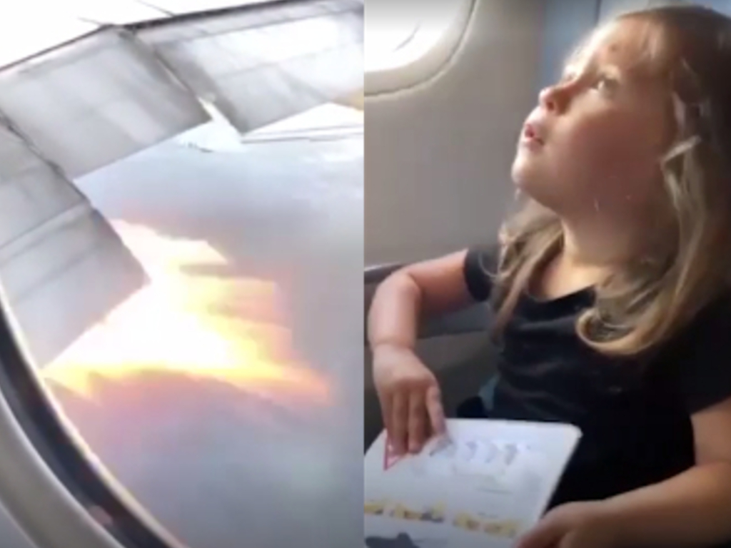 Video shows engine spewing flames on Manila-bound Philippine Airlines ...