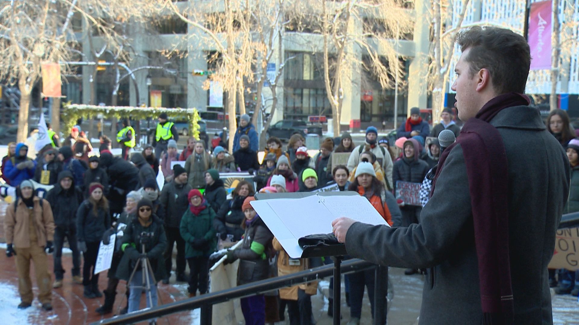 Students protest cuts to post-secondary education in Alberta budget ...