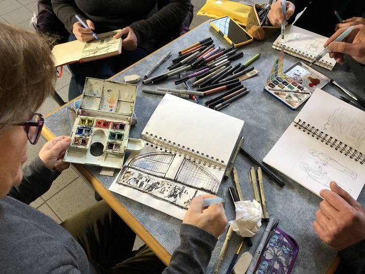 The art of history: Sketch group showcases Edmonton’s past through ...