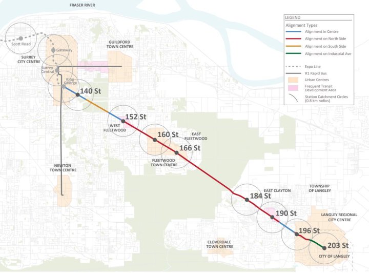 More public engagement begins on Surrey-Langley SkyTrain despite ...