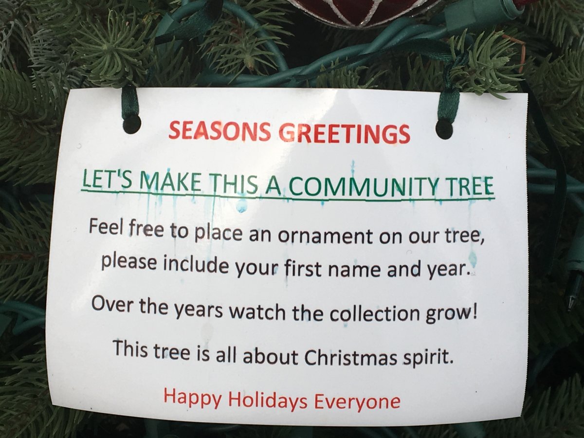 Community Christmas tree helps connect Calgary neighbourhood over the ...
