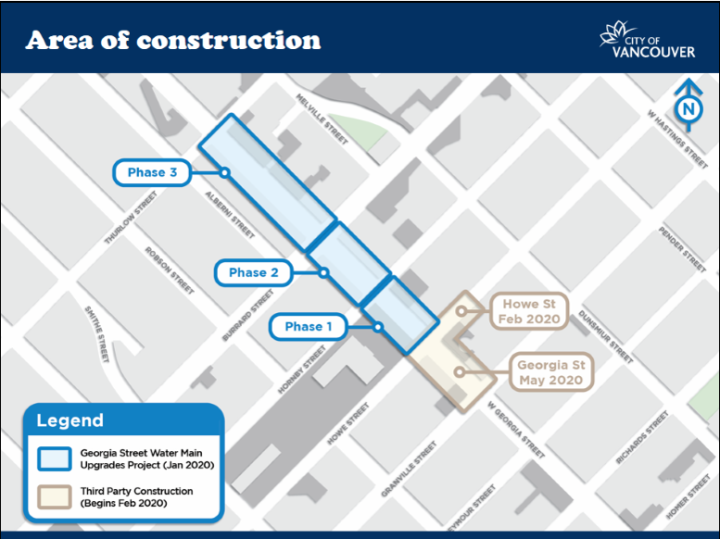 Brace for congestion: Major water main work set for downtown Vancouver ...