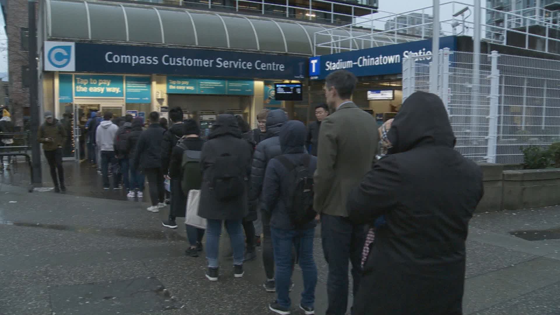 Long lines for TransLink’s keychain Compass cards, but don’t expect ...