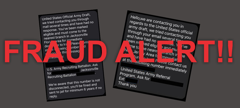 ‘World War III draft’ memes have inspired a new texting scam - National ...