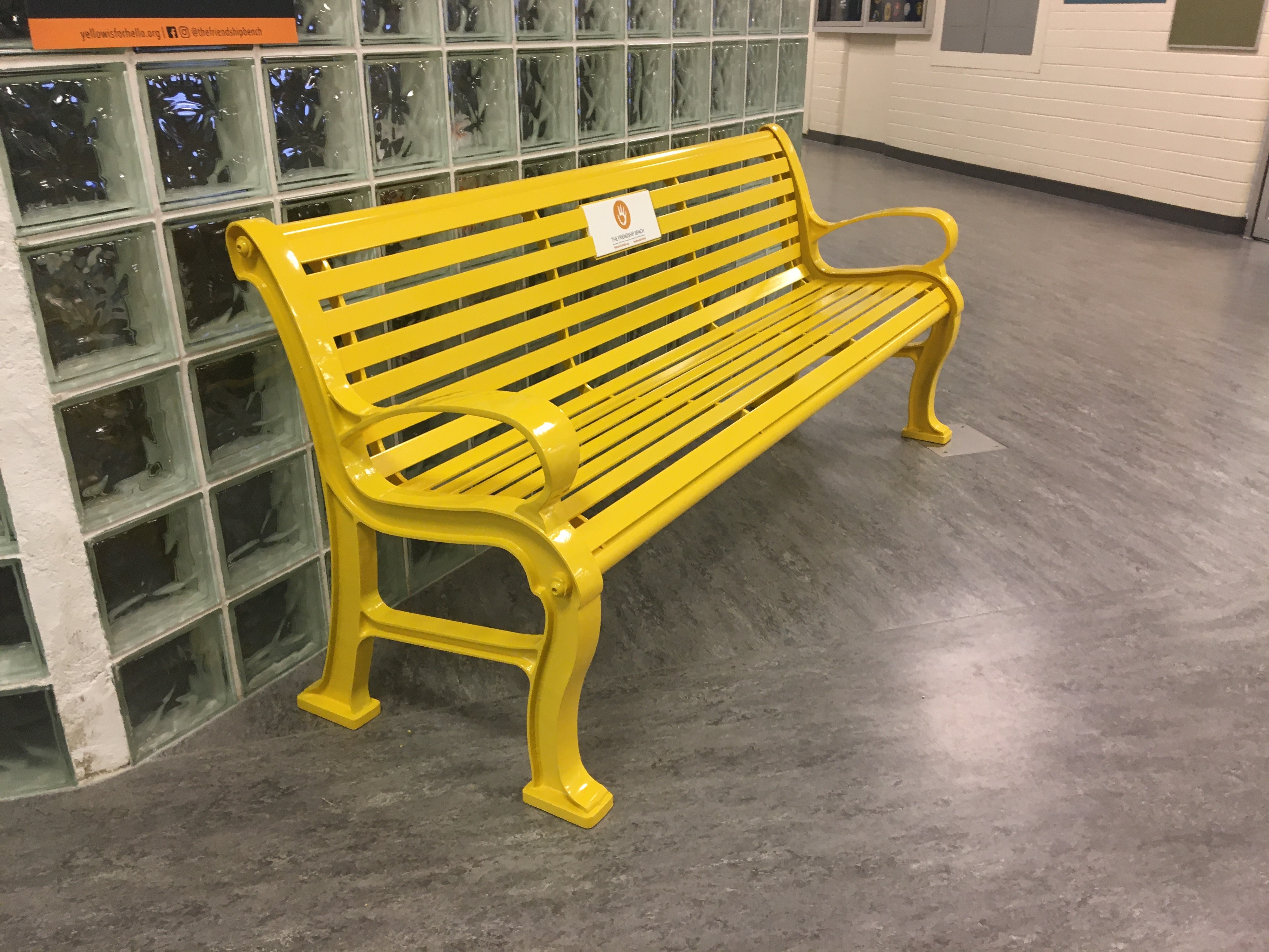 Lethbridge College installs bright yellow benches in suicide-prevention ...