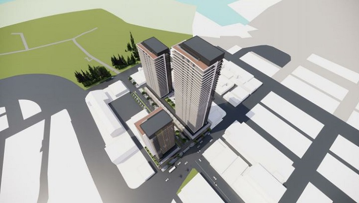 Three high-rises proposed for Leon Avenue, Kelowna - Okanagan ...