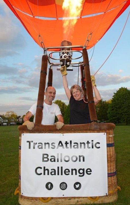 British couple to attempt record-breaking transatlantic balloon flight ...