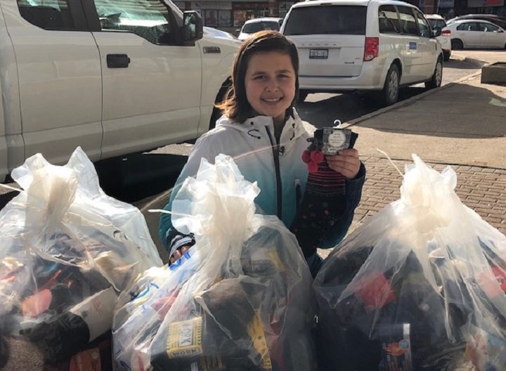 10-year-old girl collecting socks for GTA’s most vulnerable people ...