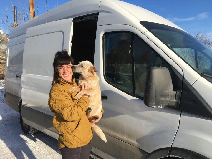 Calgary athlete who lives in her van shivers through cold snap: ‘This ...