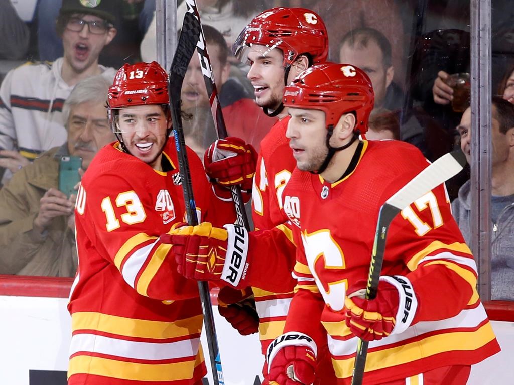 Talbot terrific for Flames in win over Wild - Calgary | Globalnews.ca