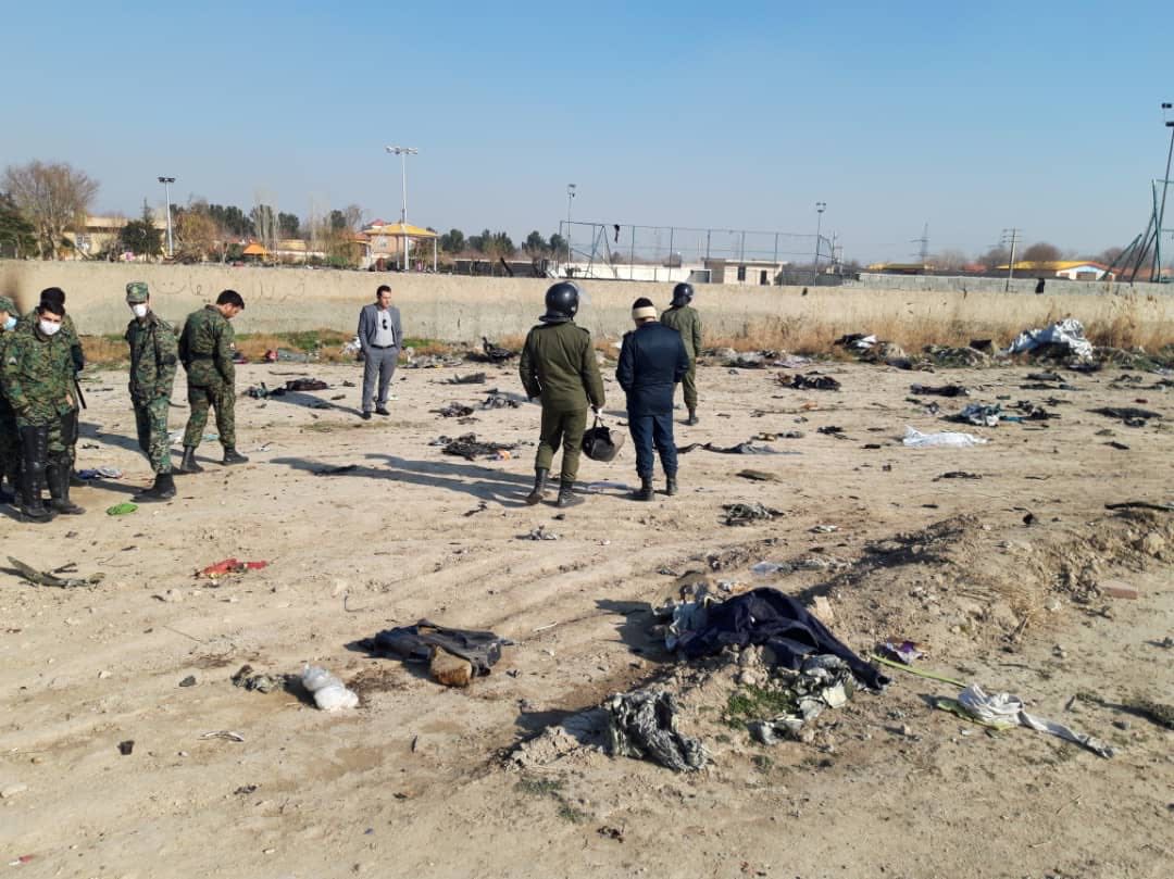 Iran plane crash: Video appears to show fiery before and after scenes ...