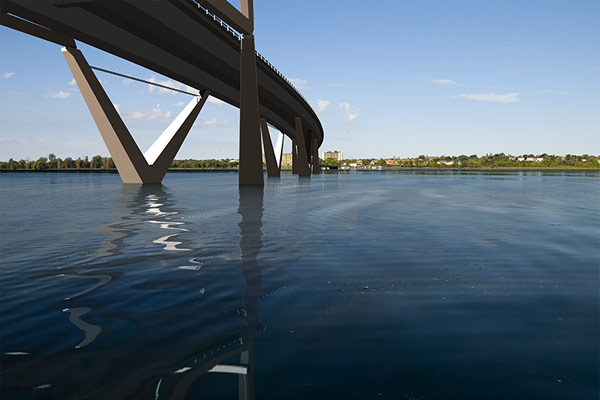 Kingston’s third bridge features new ‘light and low’ design: City ...