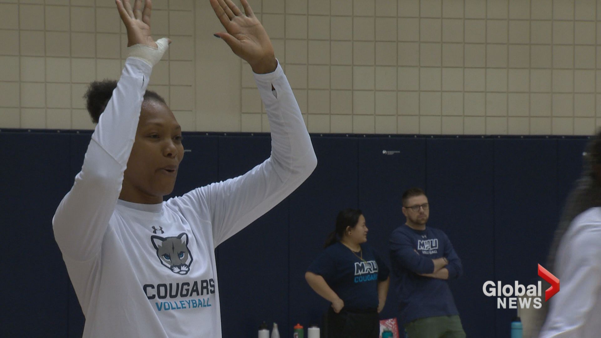 40-year-old volleyball star leading historic season for Mount Royal ...