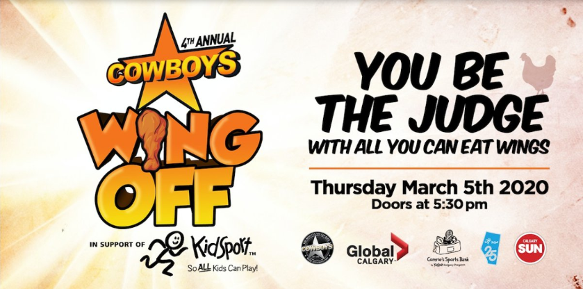 KidSport 2020 Wing Off - GlobalNews Events