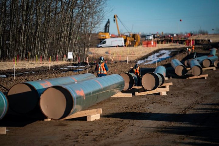 Trans Mountain Pipeline expansion construction complete in Edmonton ...