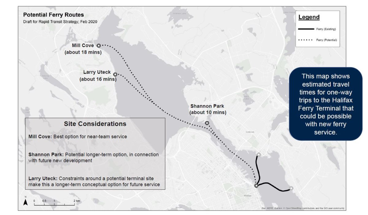 Halifax hints at possible new bus routes, ferry service in municipal ...