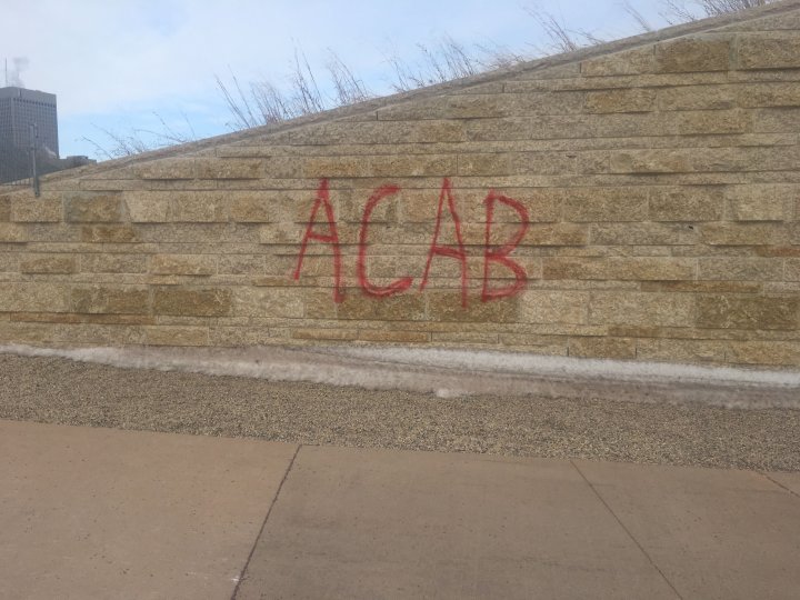 Manitoba RCMP’s Winnipeg HQ, Dan Vandal’s office, CMHR vandalized amid ...