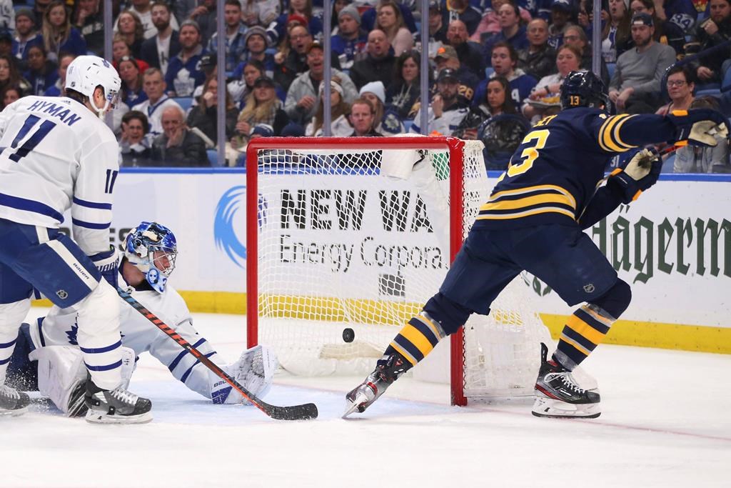 Sabres score 3 third-period goals in 5-2 win over Toronto - Toronto ...