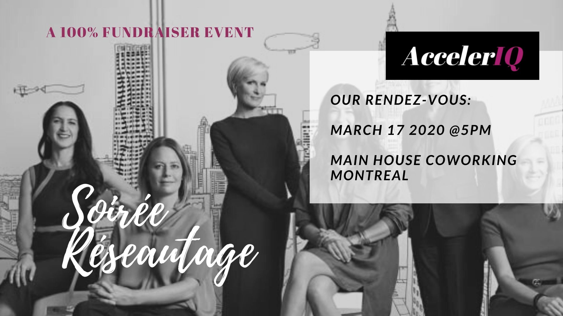 Entrepreneurs Networking Evening Benefiting Chez Doris Montreal ...