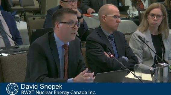 Protesters gather as BWXT licence renewal hearing gets underway in ...