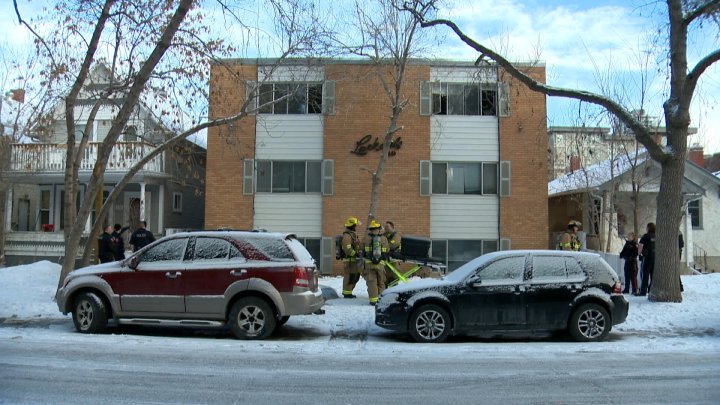 Calgary apartment evacuated as crews battle fire - Calgary | Globalnews.ca
