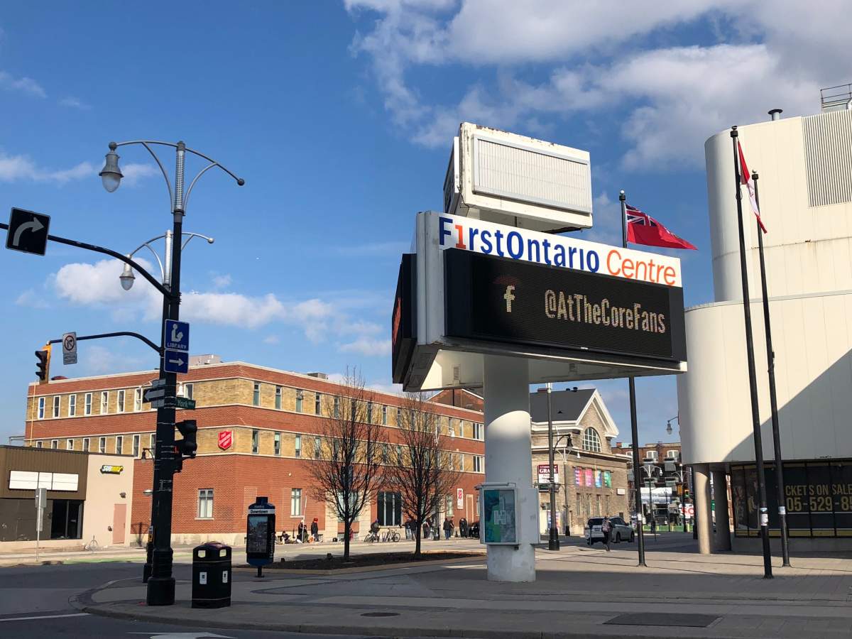 FirstOntario Centre to become temporary ‘surge’ shelter for Hamilton ...