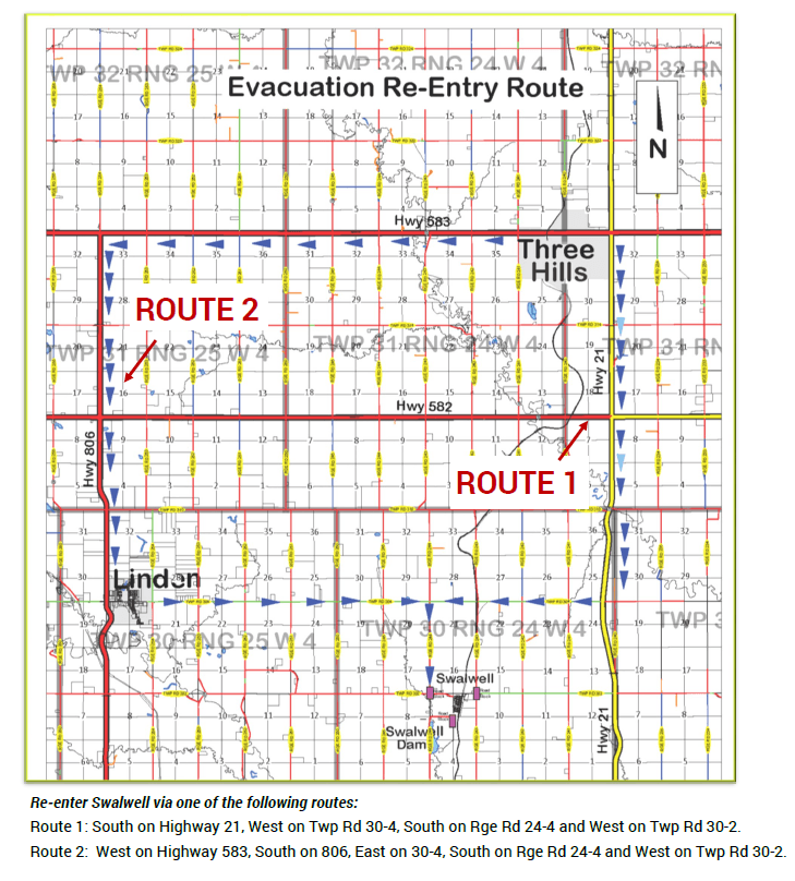 Residents of southern Alberta town returning home after evacuation due ...