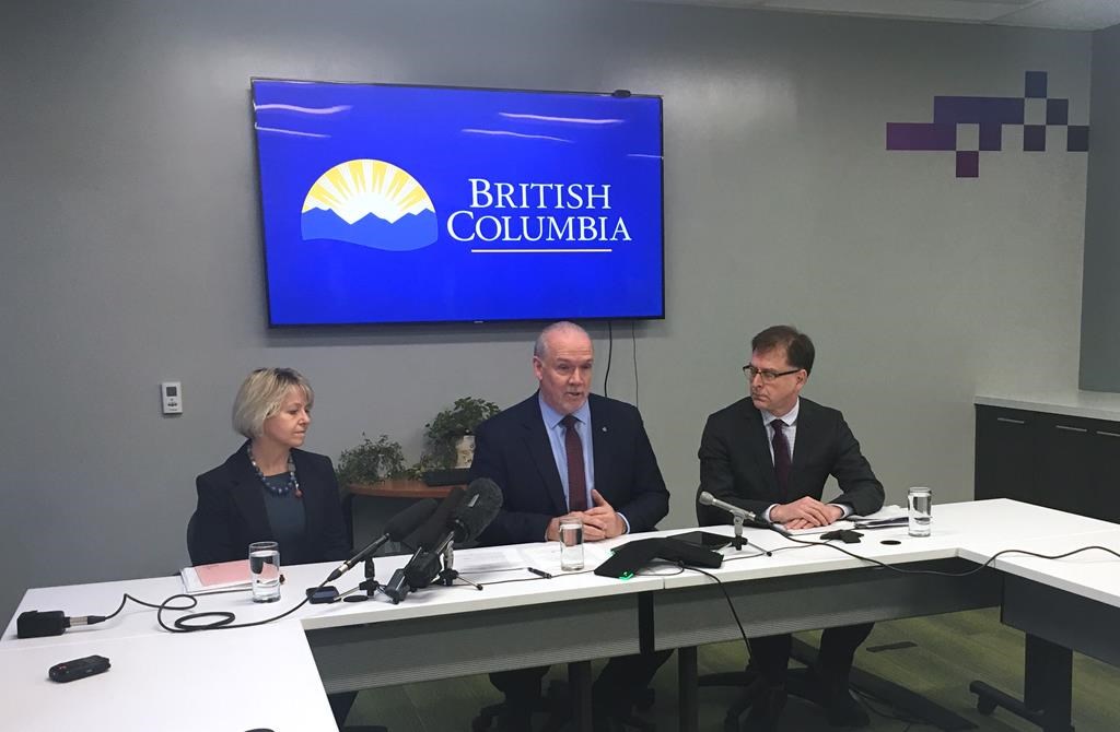 B.C. government ministers continue to hold press conferences amid ...