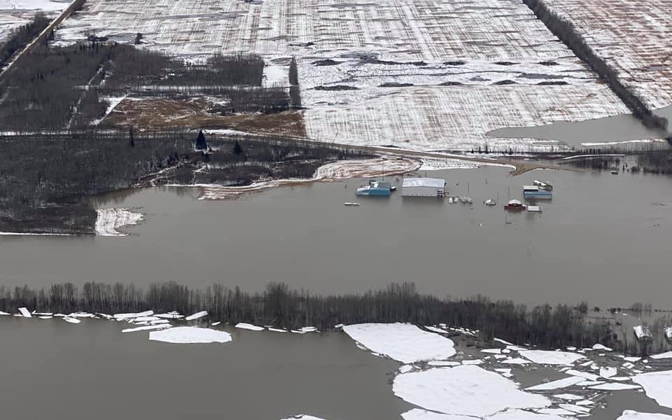 Evacuations ordered in Fort Vermilion as Peace River breaches banks ...