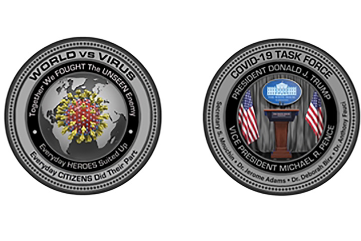 Rogue ‘White House Gift Shop’ selling coronavirus souvenir coins ...