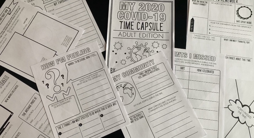 Canadian mom creates COVID-19 Time Capsule workbook | Globalnews.ca