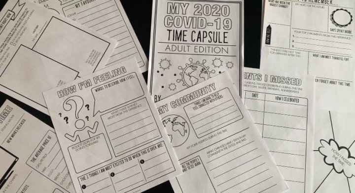 Canadian mom creates COVID-19 Time Capsule workbook | Globalnews.ca