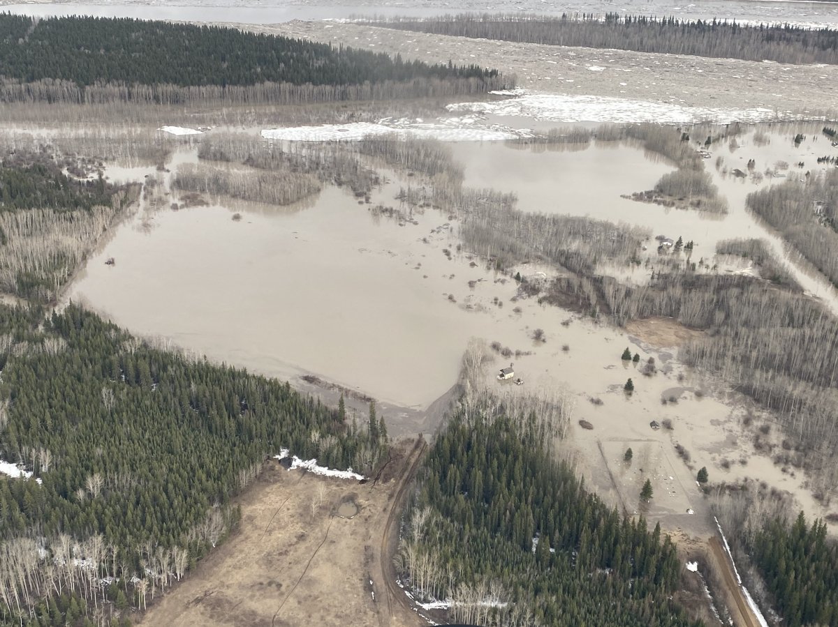 Evacuations ordered in Fort Vermilion as Peace River breaches banks ...