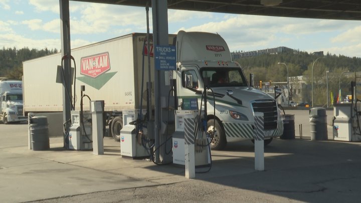 Chevron cardlocks offering free showers, washrooms for truckers in the ...