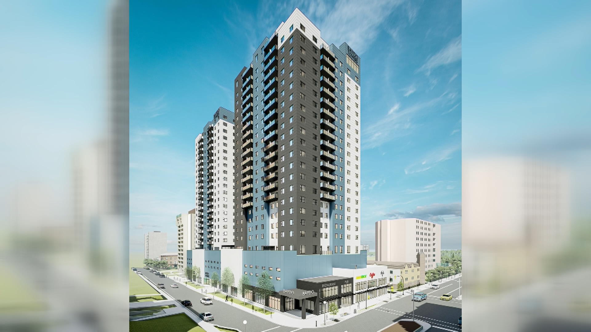 Baydo building twin 25-storey residential towers in downtown Saskatoon ...