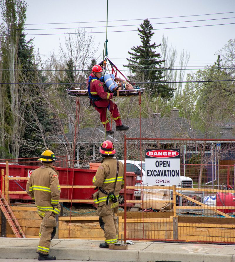 Man hospitalized after falling into excavation at southwest Calgary ...