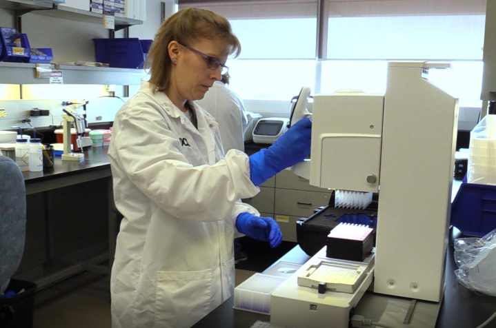 Inside the Roy Romanow Provincial Laboratory conducting coronavirus ...