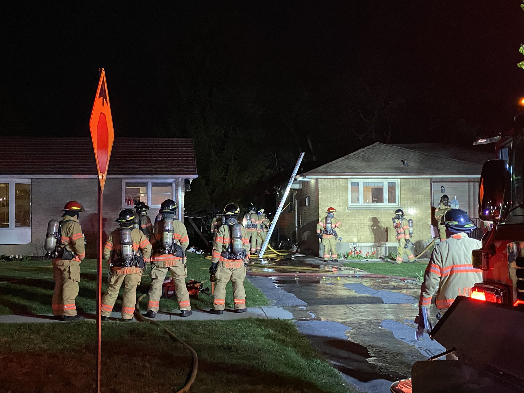 East London garage fire spreads to 2 homes, causing substantial damage ...