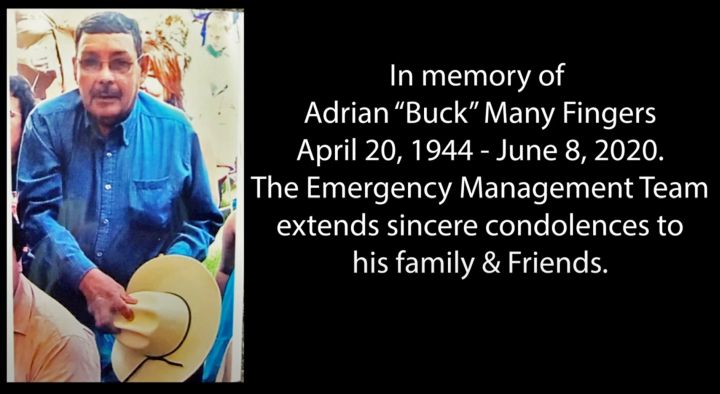 Alberta’s Blood Tribe sees 1st death related to COVID-19 - Lethbridge ...