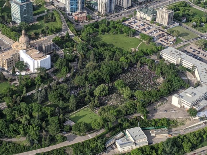 Over 15,000 people in Edmonton gather for equality rally at Alberta ...