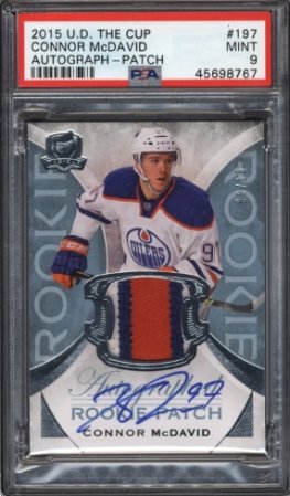 Connor McDavid rookie card sells for more than $135K, breaking modern ...
