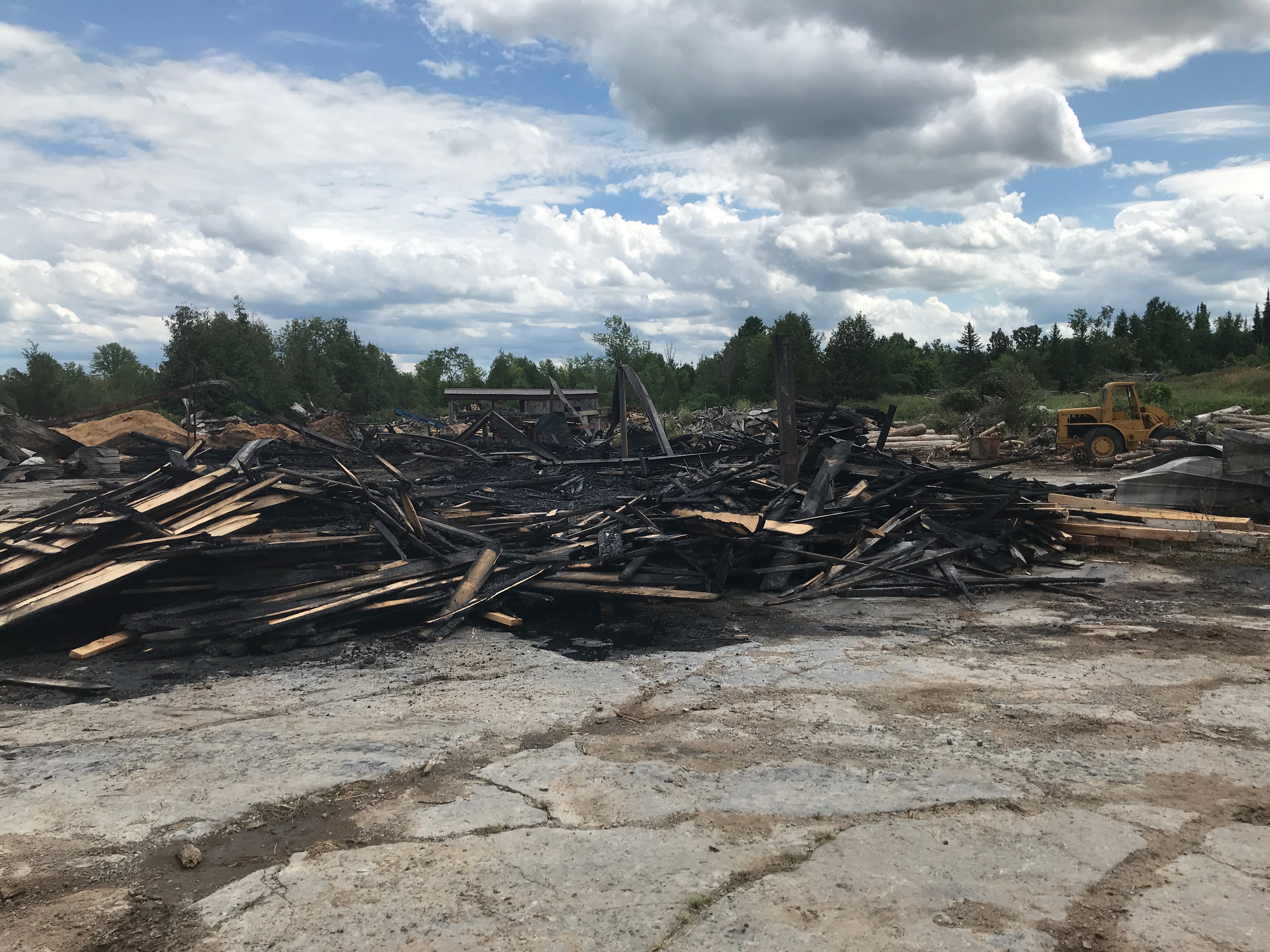 OPP treating Stone Mills sawmill fire as suspicious - Kingston ...
