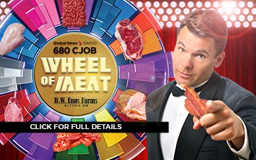 Wheel of Meat - GlobalNews Contests & Sweepstakes
