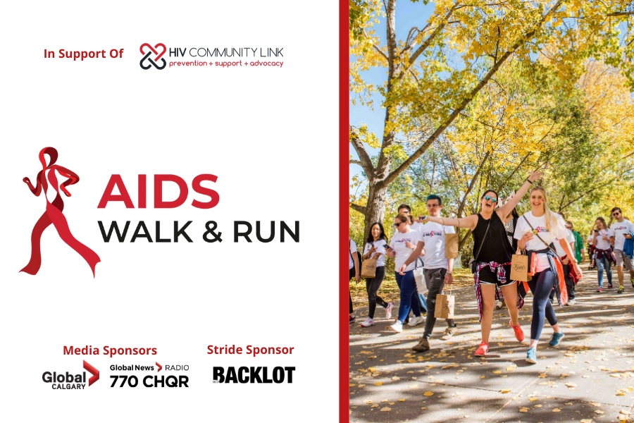 Global Calgary and Global News Radio 770 CHQR support: AIDS Walk & Run ...