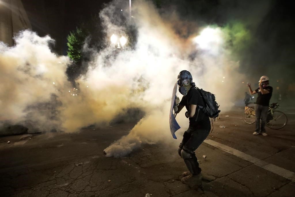 Tear gas used against Portland protesters poses local health risk ...
