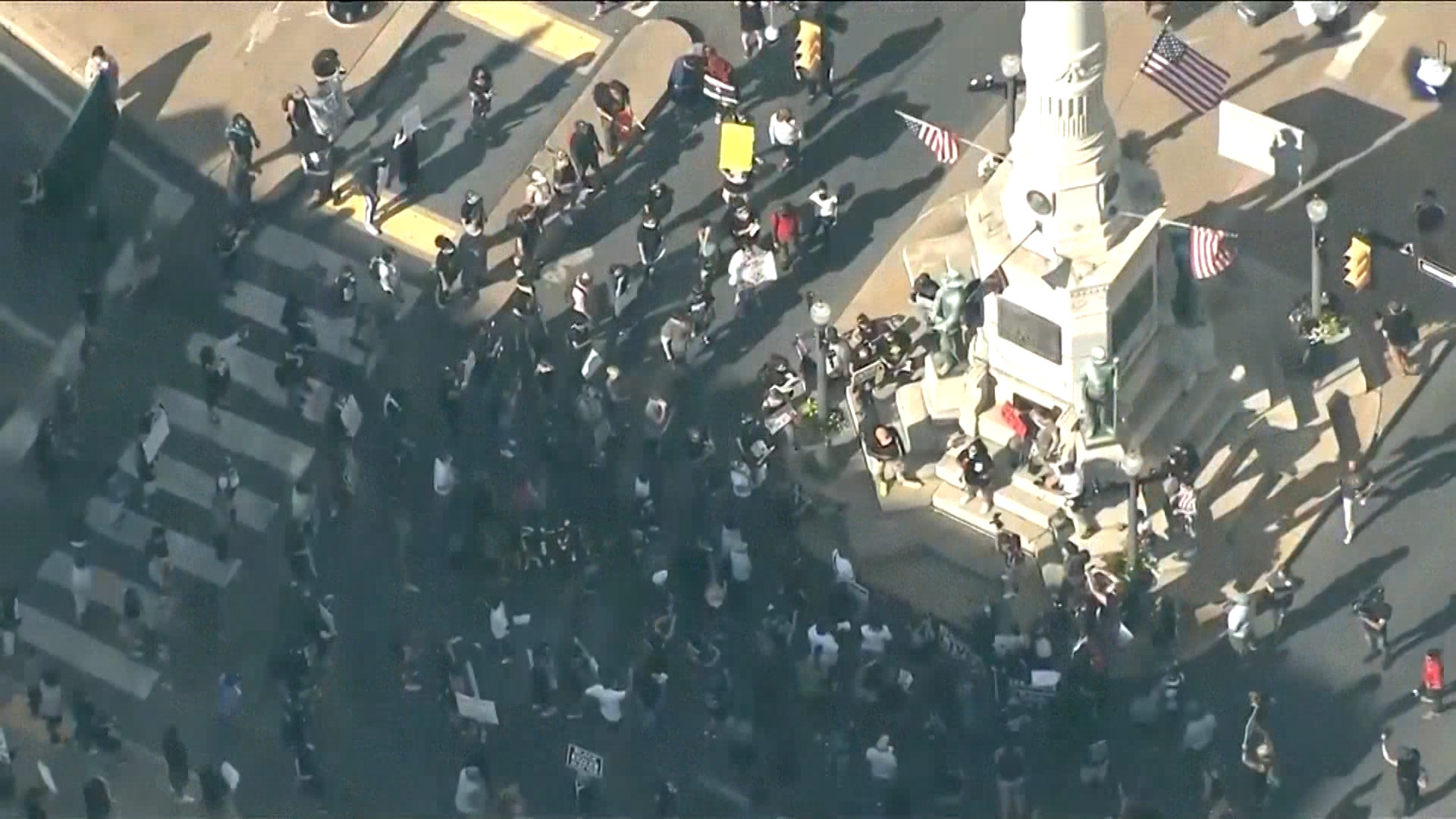 Protesters take to the streets in Pennsylvania after cop uses knee to ...