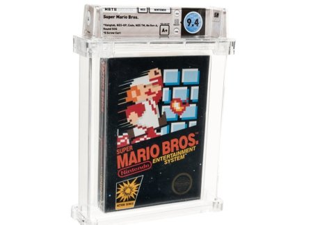 Rare, sealed copy of original ‘Super Mario Bros.’ sells for $114K at ...