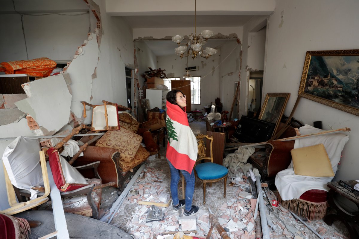 In photos: Beirut explosion destroys homes, devastates Lebanese capital ...
