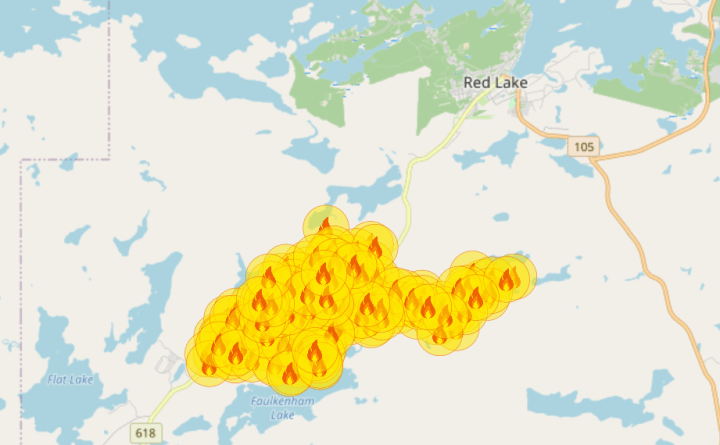 Red Lake fire grows to 750 hectares as residents urged to leave ...