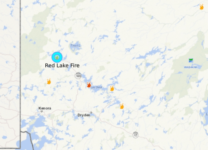 Red Lake residents ordered to evacuate area as forest fire burns nearby ...